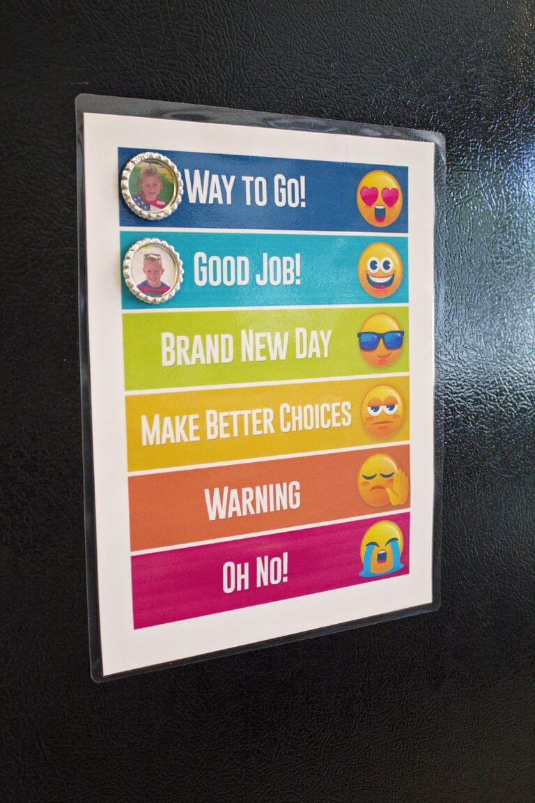 The Best Kids Behavior Chart For Kids Of All Ages - Practical Perfection