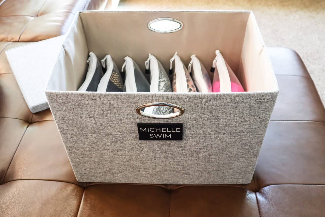 How to Organize Bathing Suits - Practical Perfection